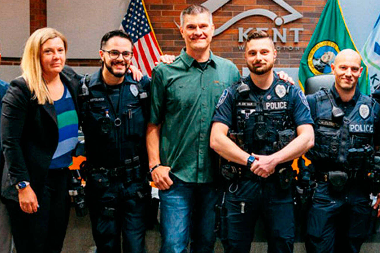 State Patrol honors 7 Kent Police Department members in trooper ...