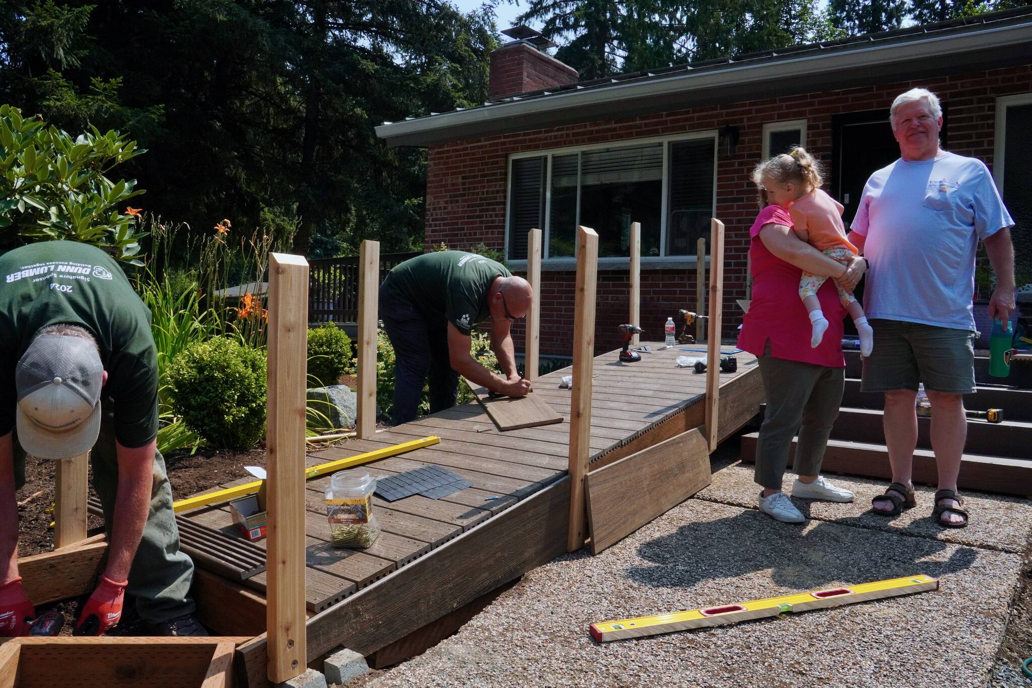 Rampathon in Renton brings ramp to little girl in need | Kent Reporter